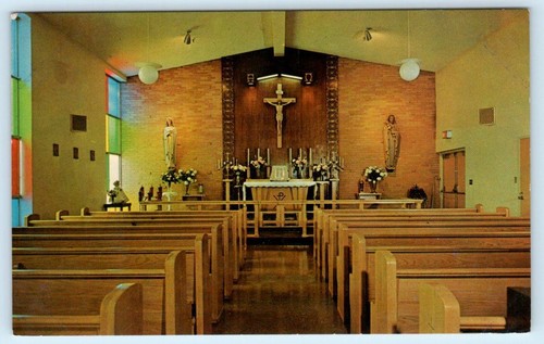 LIVONIA, Michigan MI ~ Chapel MARYCREST MANOR Nursing Home c1960s ...
