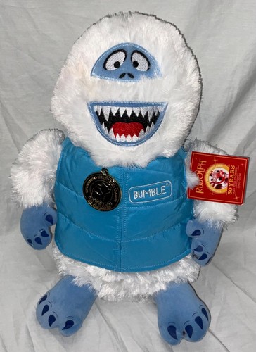 Dan Dee Rudolph 50 Years 14” Plush Bumble Snow Monster in Blue Vest ...