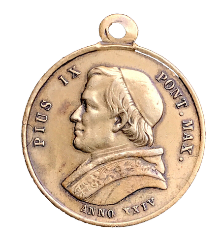 Médaille du Vatican Pius IX Pont Max Anno XXIV Concilium Oecumenicum ...