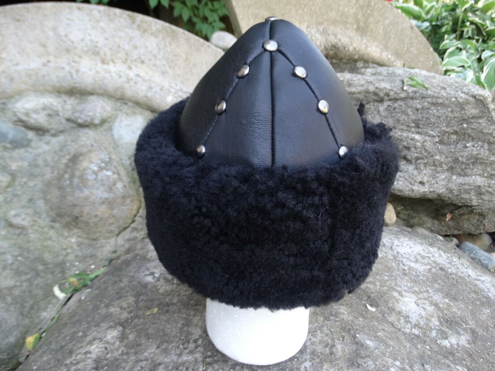 Turkish Ottoman Soldier's Hat KAYi IYI Ottoman Bork Hat Fur Leather ...
