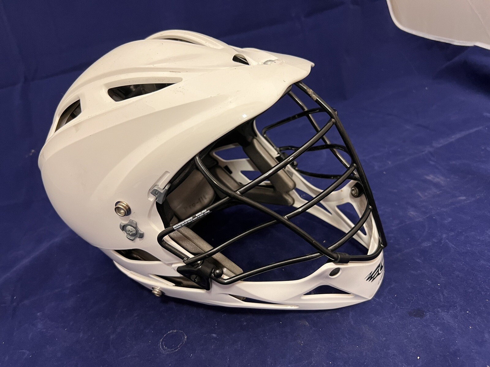 Cascade Pro 7 lacrosse helmet Size Large (no Chin Strap) | eBay