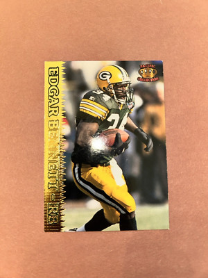 1995 PACIFIC COLLECTION FOOTBALL CARDS EDGAR BENNETT #176 GREEN BAY ...