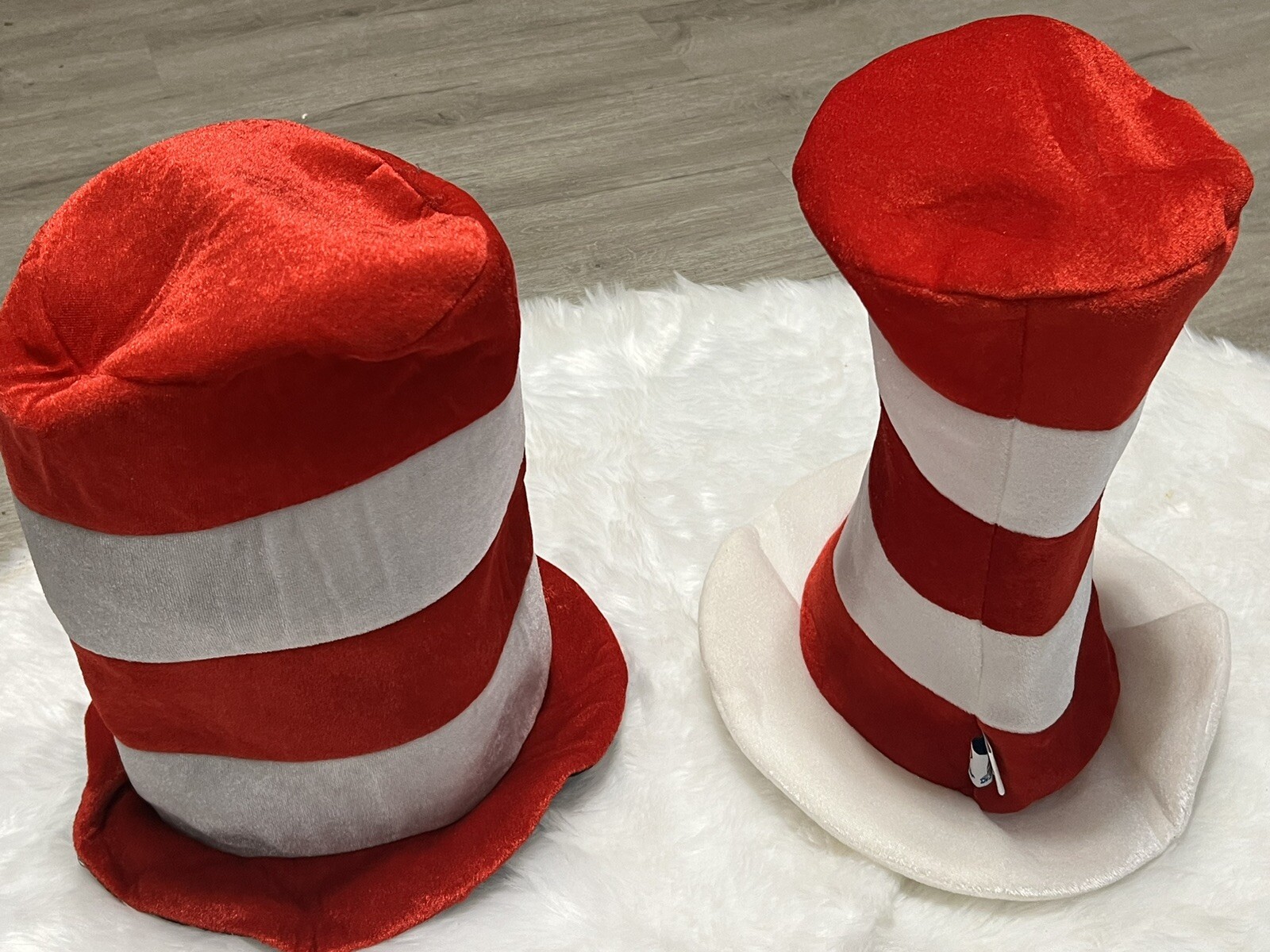 2 Adult Cat In The HAT Hats - Dr Seus | eBay