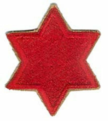 6TH INFANTRY DIVISION UNIT PATCH WWII (ORIGINAL) | eBay
