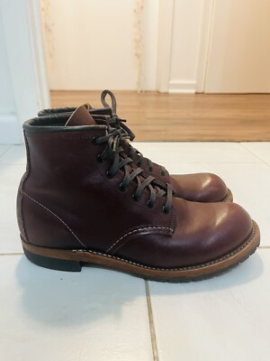 Red Wing Heritage Beckman 9011 Round Toe Boots Black Cherry ...