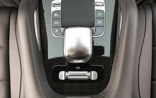 For Benz GLE GLS 2020-2022 Silver Titanium Central Console Gear Shift ...