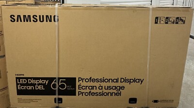 Samsung 65" Commercial LED LCD Signage Display 4K QM65R 887276328560 | eBay