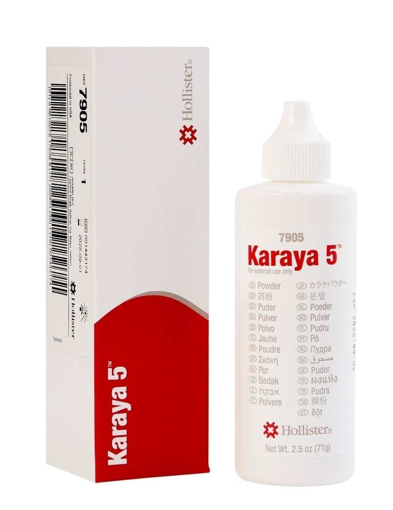 Karaya Ostomy Barrier Powder 2-1/2 oz. Puff Bottle 7905 1 Ct EXPIRED | eBay