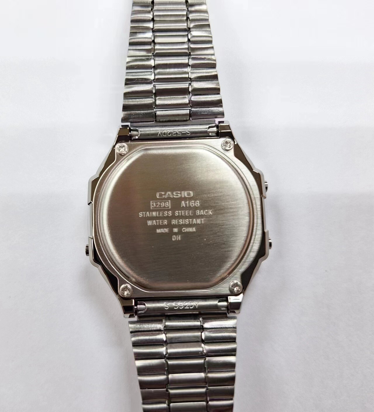 Casio Vintage A168WGG-1B Stainless Steel Digital Unisex Watch - A168WGG ...