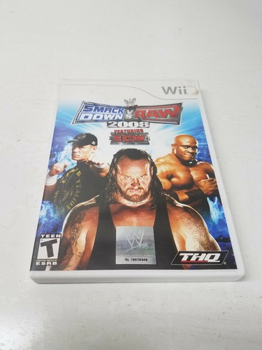 WWE SmackDown vs. Raw 2009& 2008 - Nintendo Wii - Complete Tested | eBay