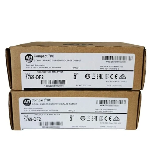 AB 1769-OF2 Allen-Bradley Ser B Compact I/O Analog Output Module 2023 ...