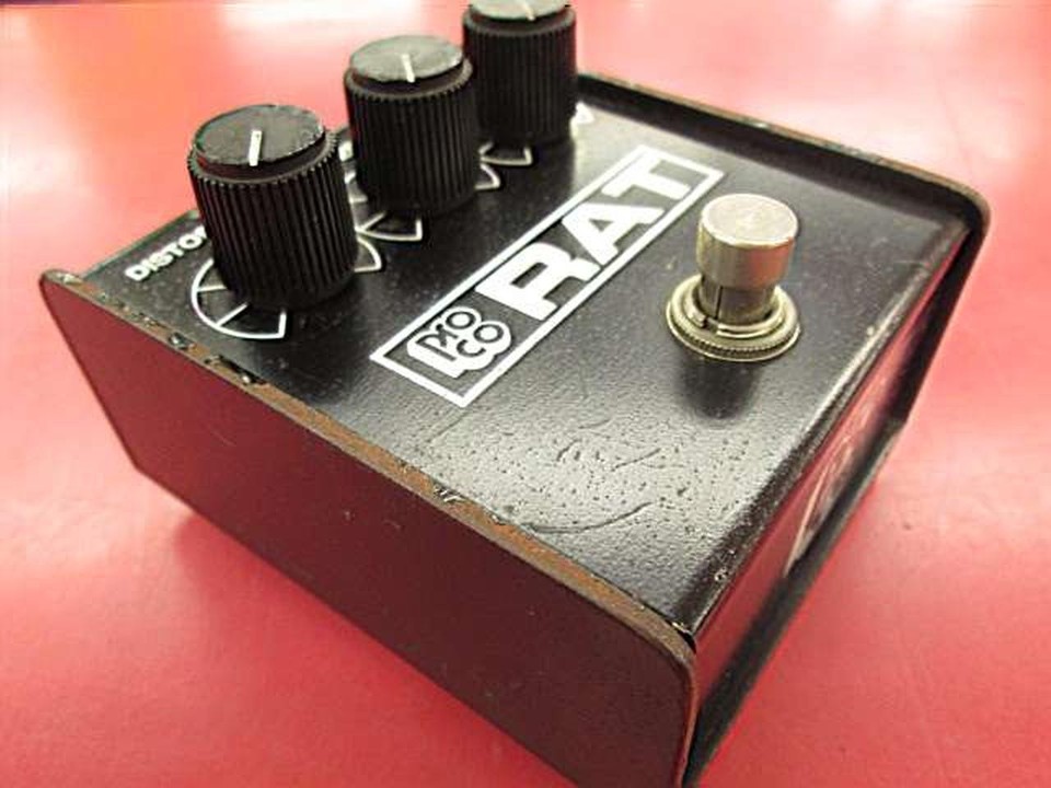 ProCo Rat Black Face Distortion Pedal LM308N Chip Usato Effetto ...
