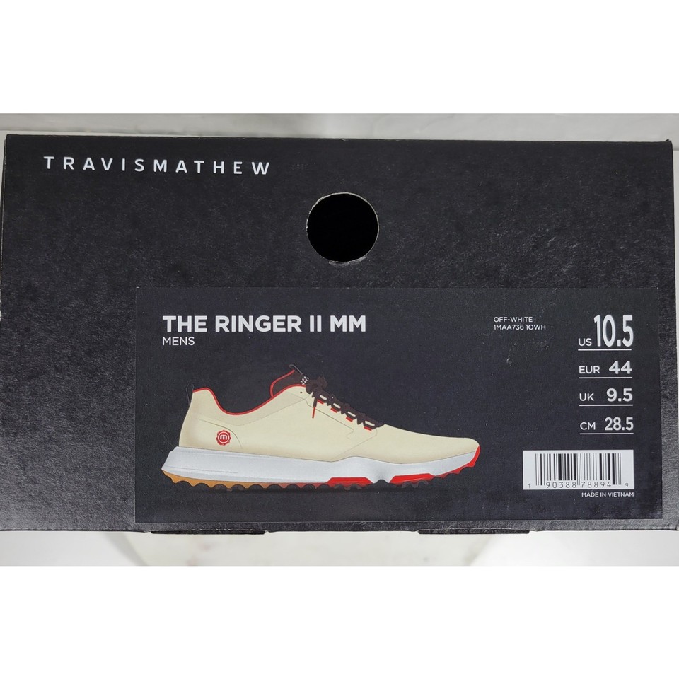 Travis Mathew Ringer II MM Golf Shoes Mens 10.5 Makers Mark Ltd Ed ...