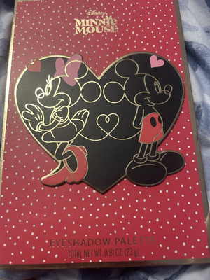 Disney Mickey & Minnie Mouse 12 Color Eyeshadow Palette Valentines Day ...