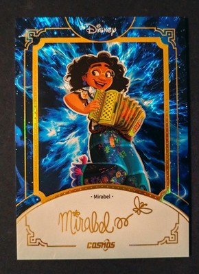 2025 Kakawow COSMOS Disney Mirabel Signature Auto Blue Gold /5 | eBay