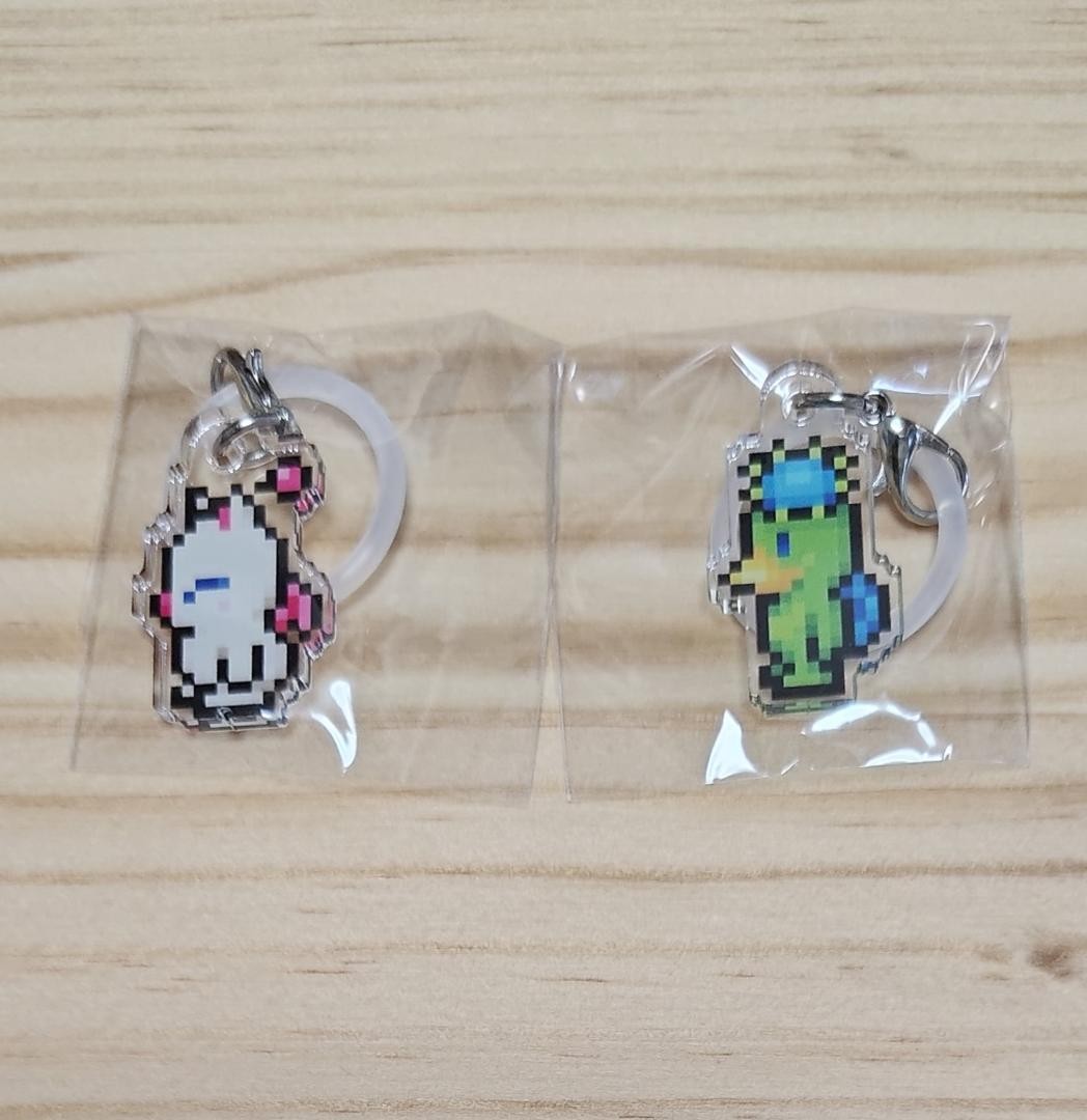 Final Fantasy Pixel Remaster Mog Moogle Charm Set Nendo Figures ...