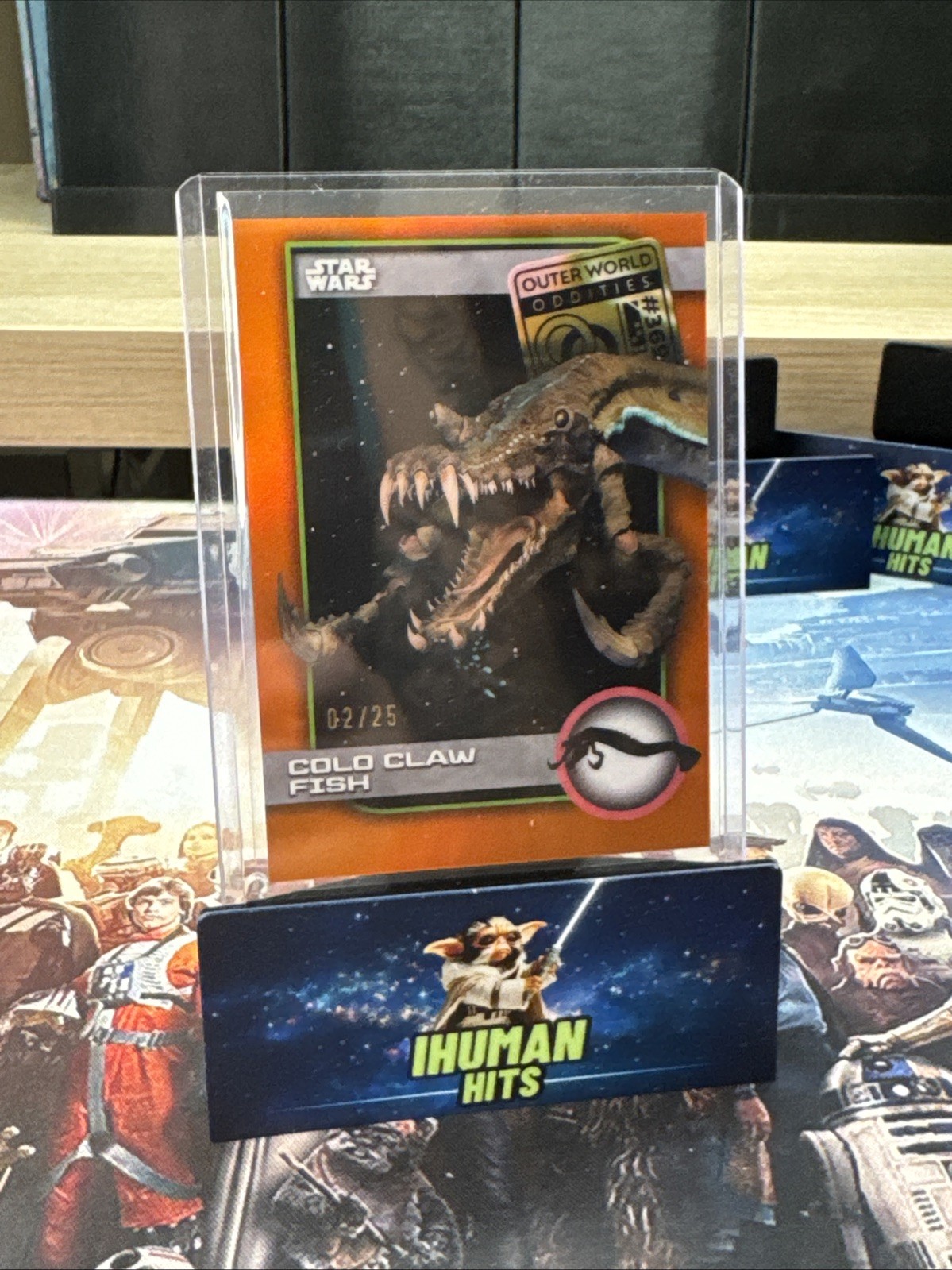 Colo Claw Fish 2025 Topps Chrome Star Wars #UO-3 Outer World Oddities ...