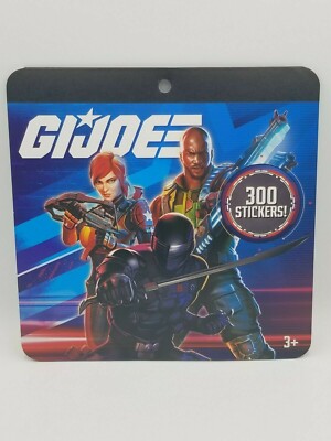 GI Joe Sticker Book - BRAND NEW - 300 Stickers! Scrap-booking ...