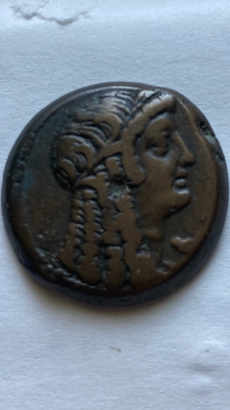 100 % Authentic Ancient Cleopatra V Ancient Bronze183 BC during Ptolemy ...