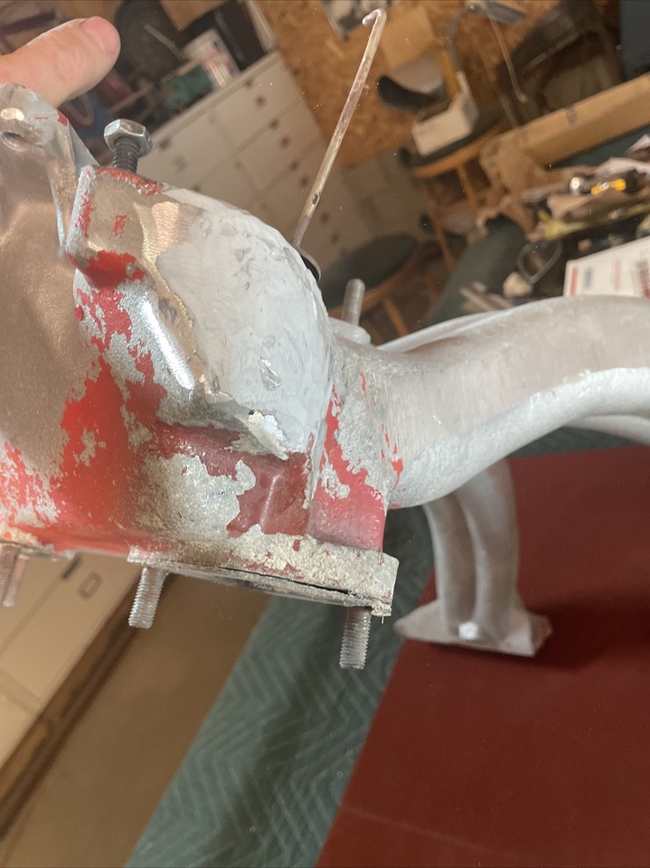 1960 1961 Mopar Cross Ram Intake Manifolds Chrysler 383 413 Dual fours ...