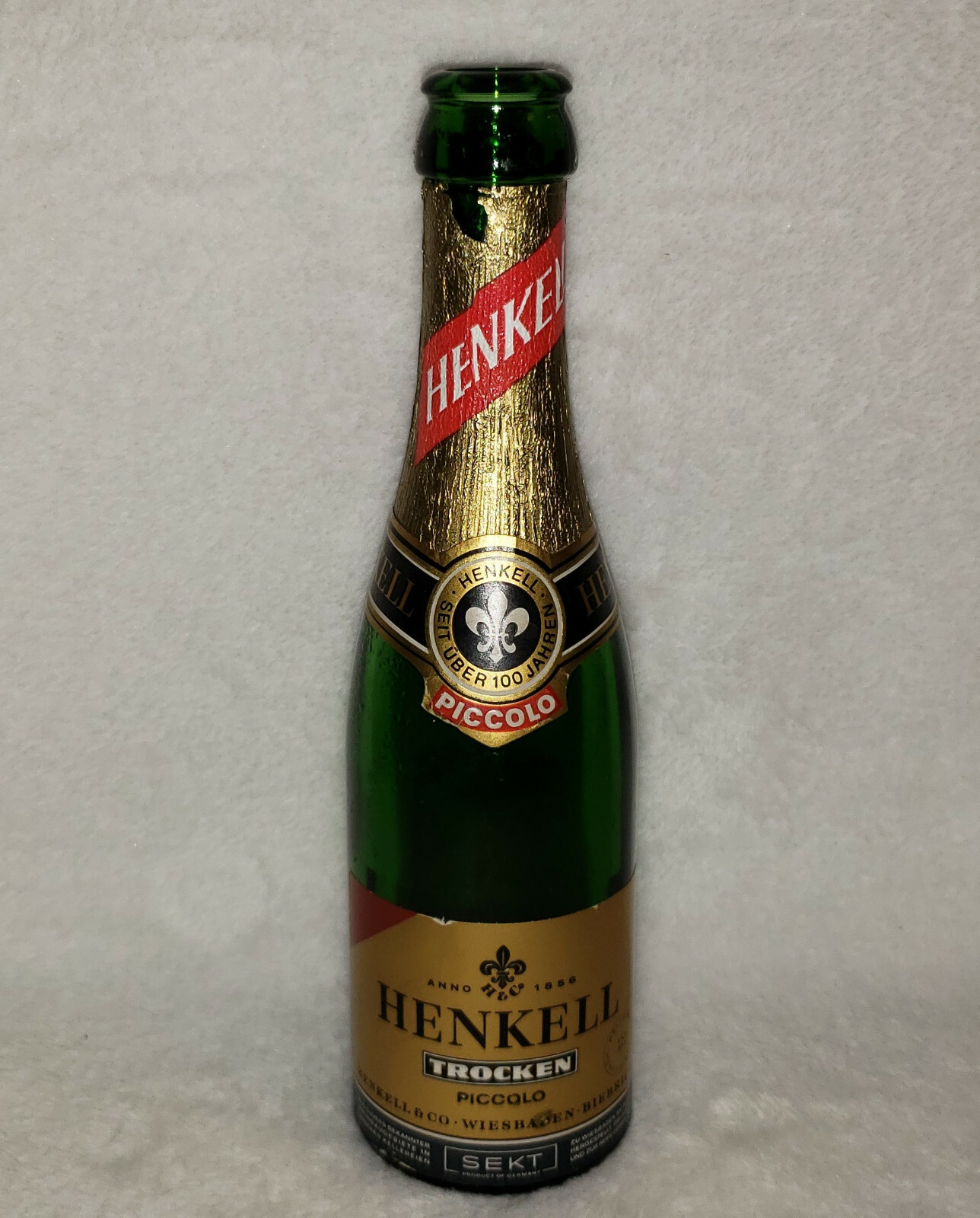 Vintage Henkell Trocken Piccolo Wine Bottle Lloyd Cruise Line | eBay