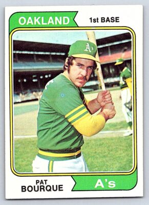 Pat Bourque 1974 Topps #141 - Please see pics for cond. | eBay