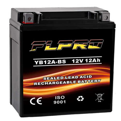 Sealed YB12A-BS Batteries Replace # YB12A-BS/YB12A-A/YB12A-B/12N12A-4A ...