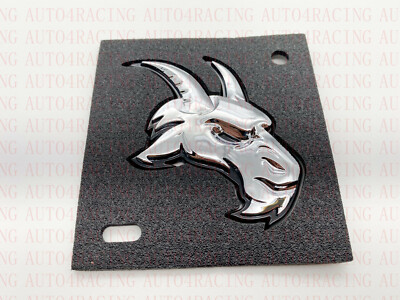 2X Demon Ram Hellram Redeye Emblem Badge For Dodge RAM 1500 2500 TRX Pickup