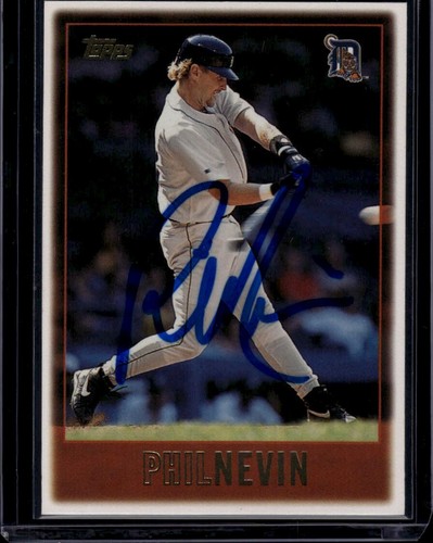1997 Topps #369 Autographed Phil Nevin Trading Card | eBay