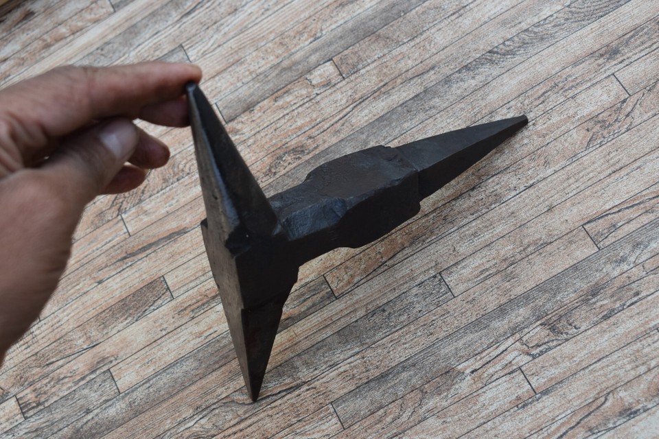 Vtg Hardy Steel Silversmith Blacksmith Tinsmith Beak Stake T Anvil Tool ...
