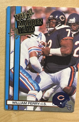‘The FRIDGE’ William Perry 1990 All-Madden Team Action Packed Card #41 ...
