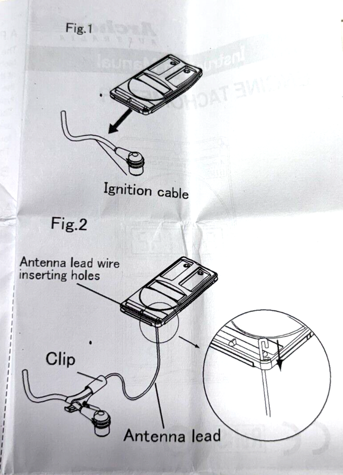 TACHOMETER RPM TOOL FIT STIHL HUSQVARNA JONSERED REDMAX HOMELITE ...