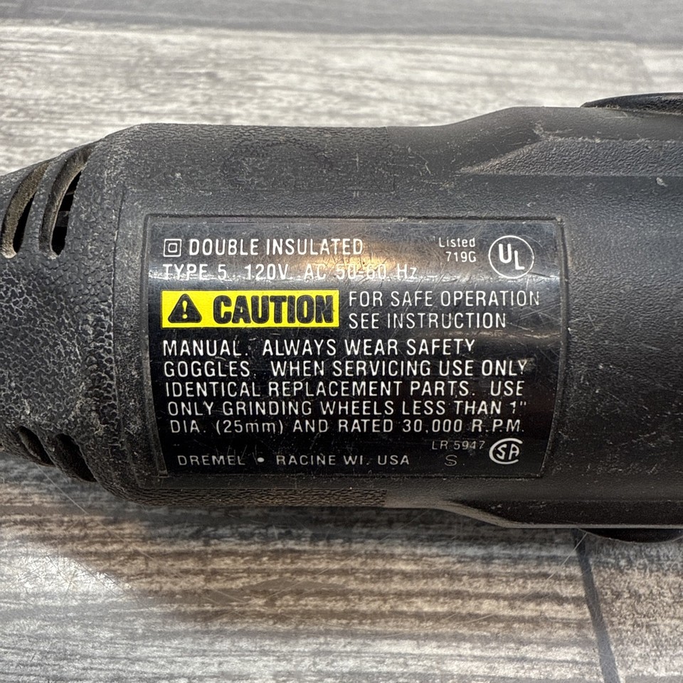 Dremel Multipro Variable Speed Moto Tool Model 395 Type 4 Corded Tested ...
