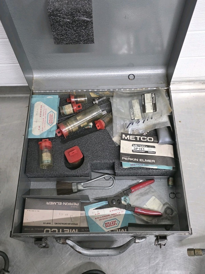 Metco 5P Metallizing Spray Thermospray System Gun & Extras | eBay