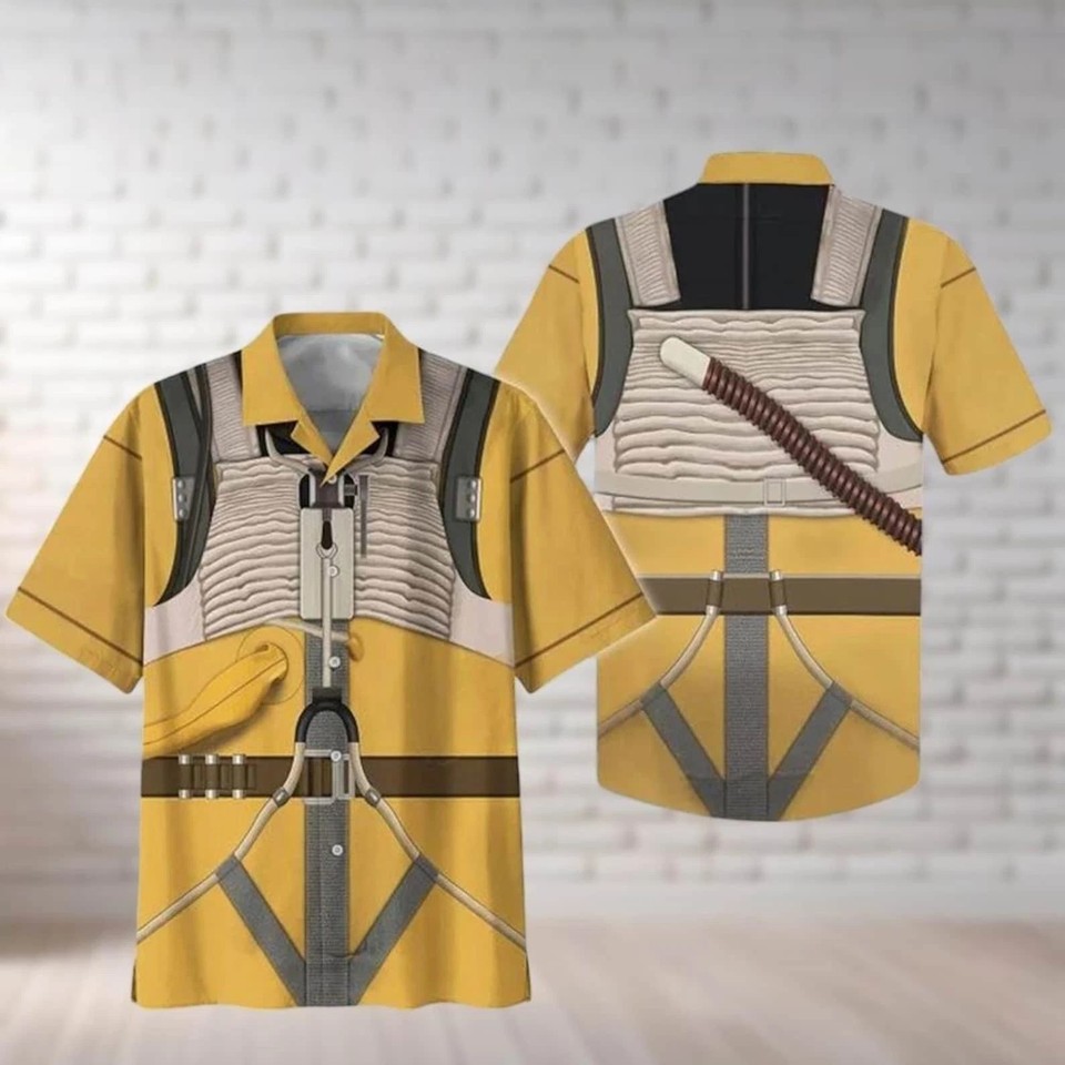 Disney Star Wars Bossk The Bounty Hunter Cosplay Halloween Hawaiian ...