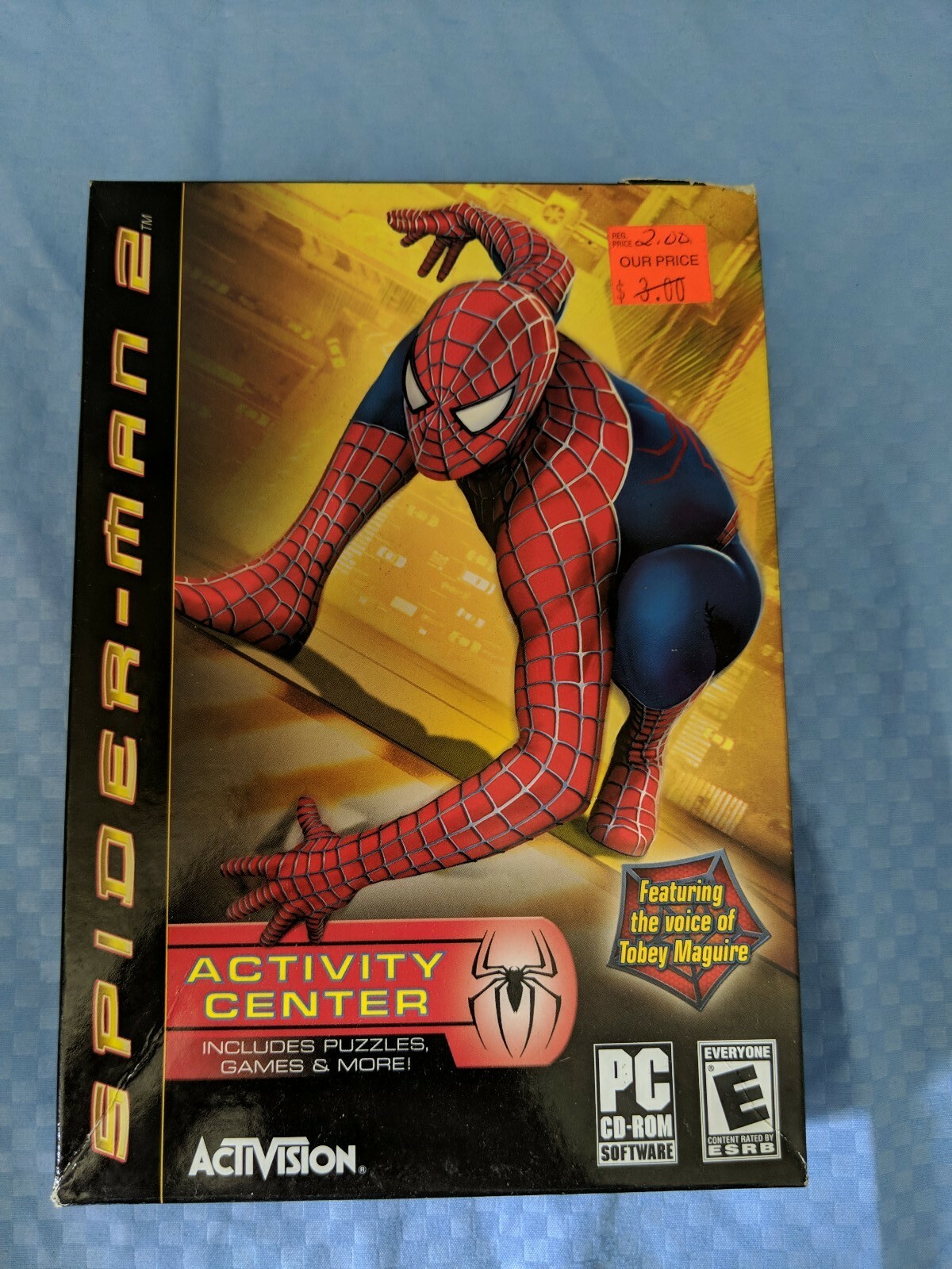 Spider-Man 2 Activity Center w/ Slipcover (PC, 2004) BRAND NEW ...