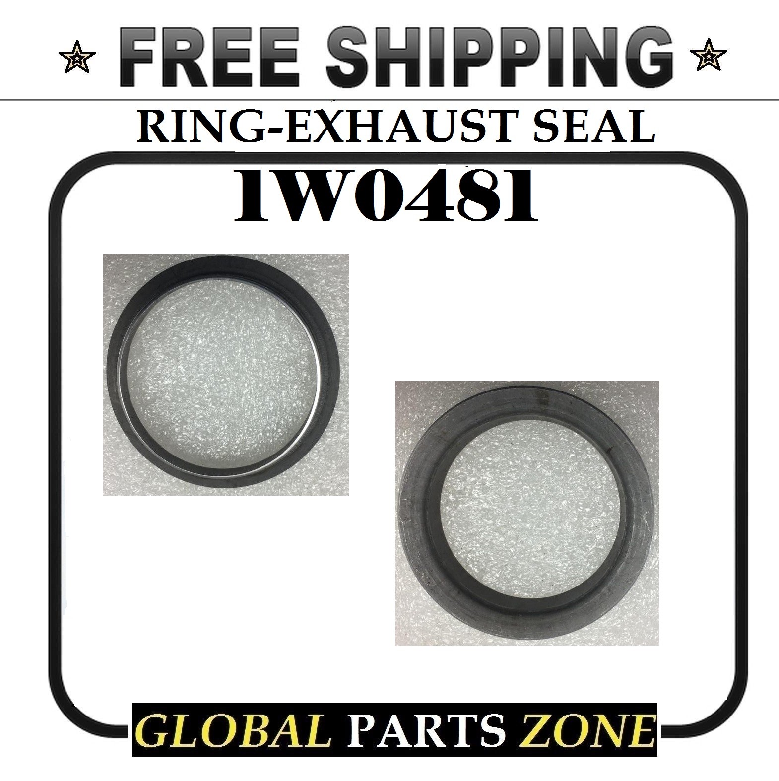1W0481 - RING-EXHAUST SEAL 8N0885 1W481 for Caterpillar (CAT) | eBay