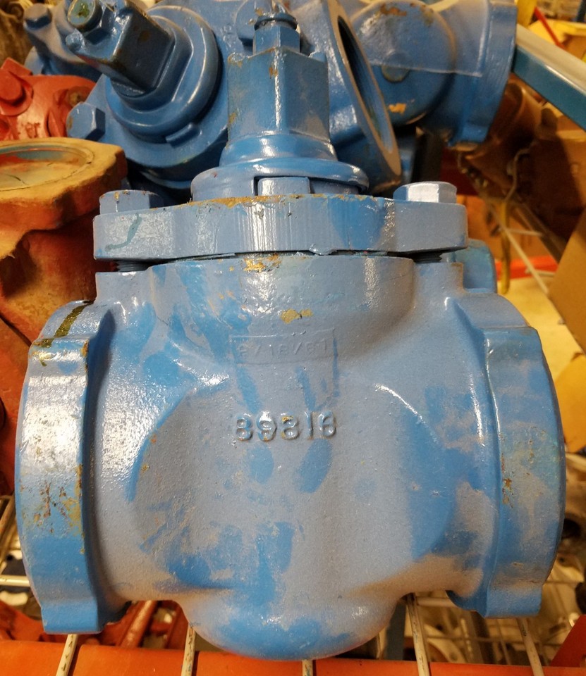 Powell 4" Plug Valve 175 WOG Fig 2200 89816 FIP Threaded ends | eBay