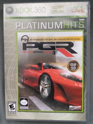 PROJECT GOTHAM RACING 3(Microsoft Xbox 360, 2005)PLATINUM HITS COMPLETE ...