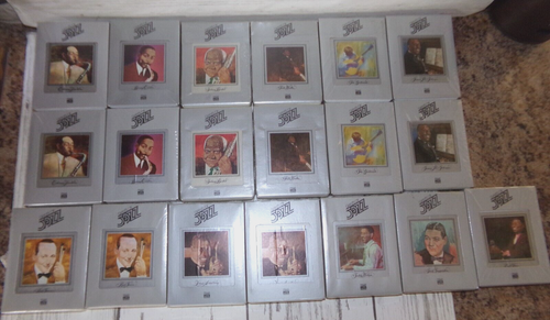 Lot of 19 TimeLife Giants of Jazz 8 track cassettes SEALED NEW Time ...