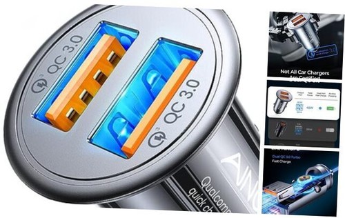 Super Fast Car Charger USB Fast Charge Android Car Charger Adapter 45W ...