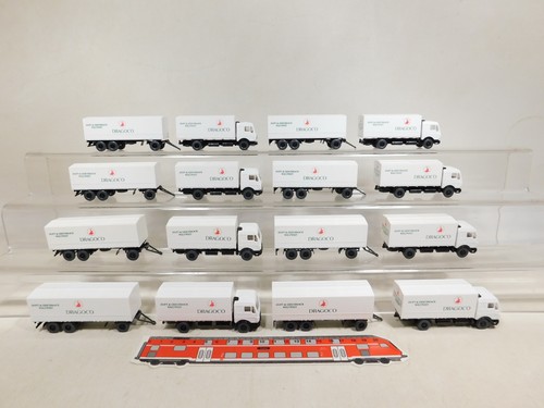 DX310-1 #8x wiking H0 1:87 26 455/1 Hängerzug Camion Mercedes MB ...
