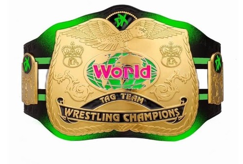 New Age DX Tag Team Heavyweight Wrestling championship belt Replica 2mm ...