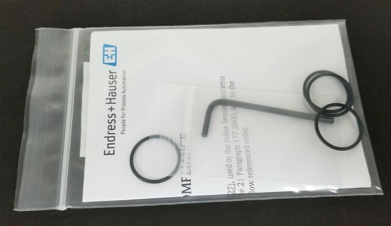 NEW ENDRESS + HAUSER KIT OUA260 WINDOW O-RINGS EPDM (USP) 71136357 | eBay
