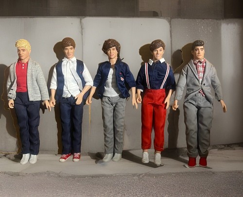 One Direction Singing Doll Set Harry Styles Niall Horan Liam Payne Zayn ...