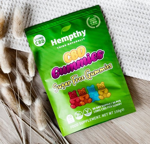 Hempthy Sugar Free CBD Gummies - 300mg - 30 Pack 754169058364 | eBay