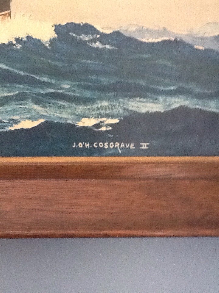 J.O. Cosgrave II "The Challenge" Watercolor on Art Board | eBay