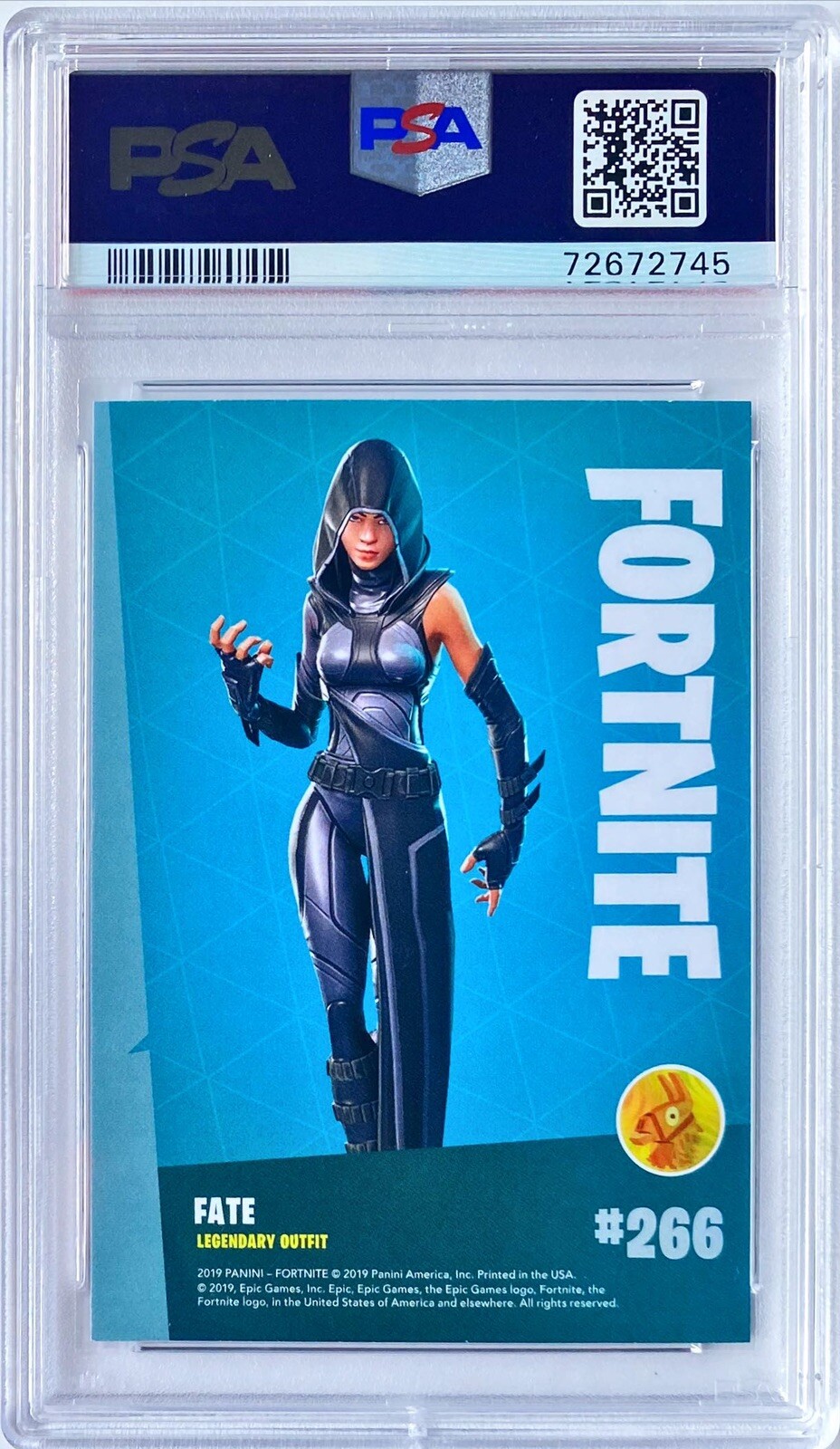 Fate Fortnite 2019 USA Print #266 Base PSA 10 GEM MINT Legendary | eBay