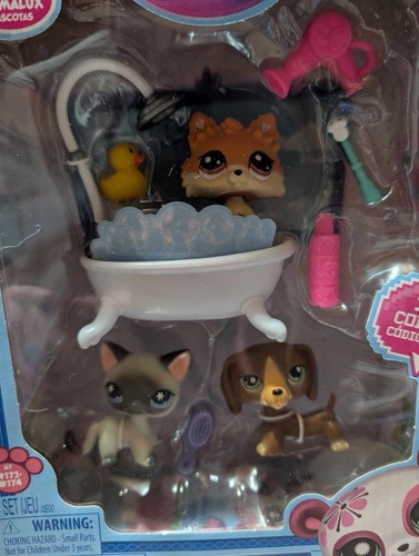 Littlest Pet Shop LPS Gen 7 G7 Grooming Spa Play Pack Dachshund Short ...