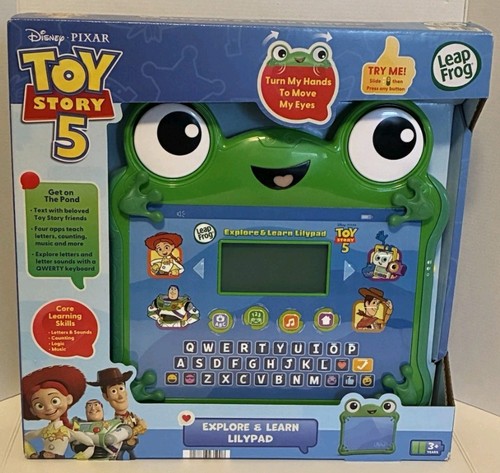 LeapFrog Disney Pixar Toy Story 5 Explore Learn Lilypad Toy NEW IN HAND ...